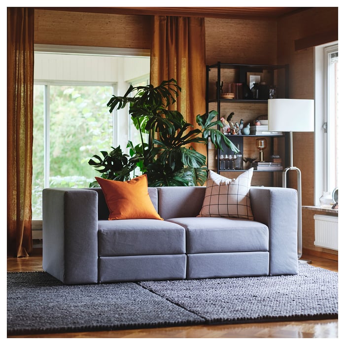 Jättebo 2 Seat Modular Sofa Tonerud Grey Ikea Spain