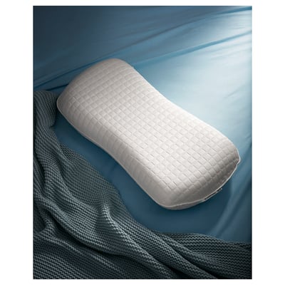 KLUBBSPORRE ergonomic pillow, side/back sleeper, 35x69 cm - IKEA Spain