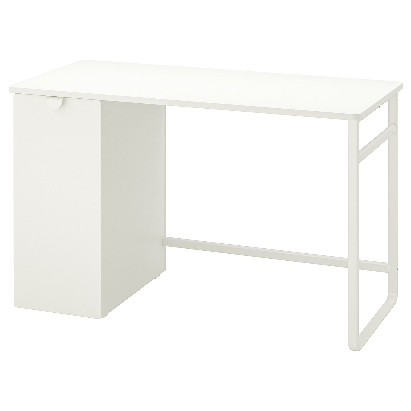 LARANDE desk with pull out storage unit white 120x58 cm IKEA Spain