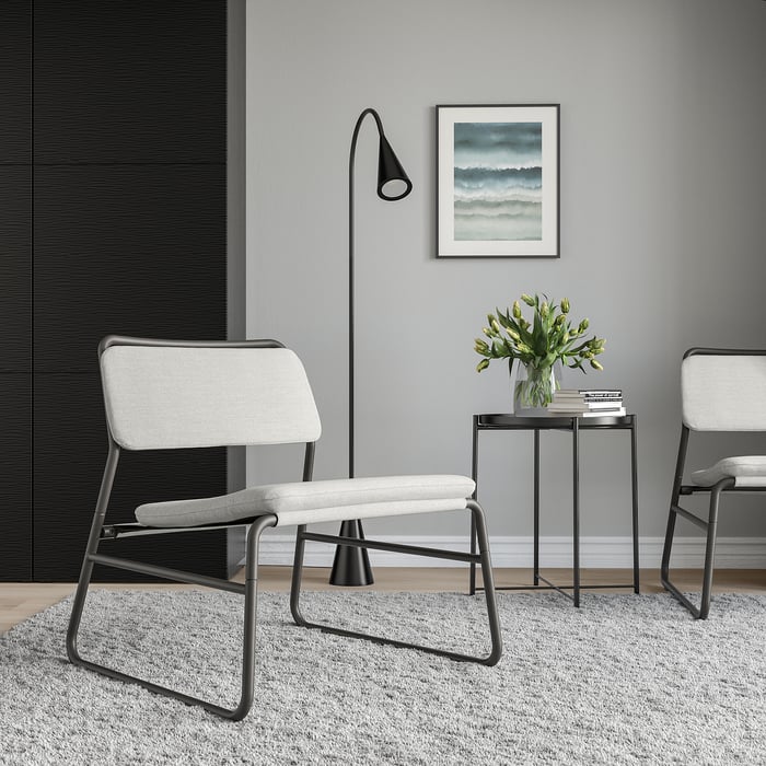 LINNEBÄCK easy chair, Orrsta light grey - IKEA Spain