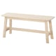 NORRÅKER bench, birch, 103 cm - IKEA Spain