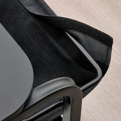 OLSERÖD side table, anthracite/dark grey, 53x50 cm - IKEA Spain