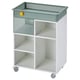 ÖVNING trolley, white/grey-green, 54x33 cm - IKEA Spain