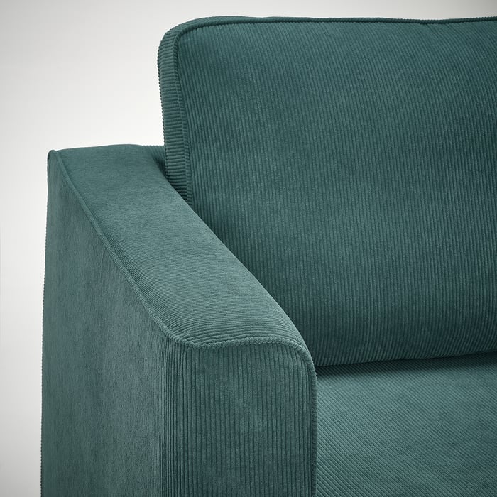 PÄRUP 3-seat sofa, Kelinge grey-turquoise - IKEA Spain