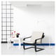 POÄNG low-back armchair, black-brown/Katorp natural colour/beige - IKEA ...