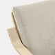 POÄNG low-back armchair, natural colour/beige/Katorp natural colour ...