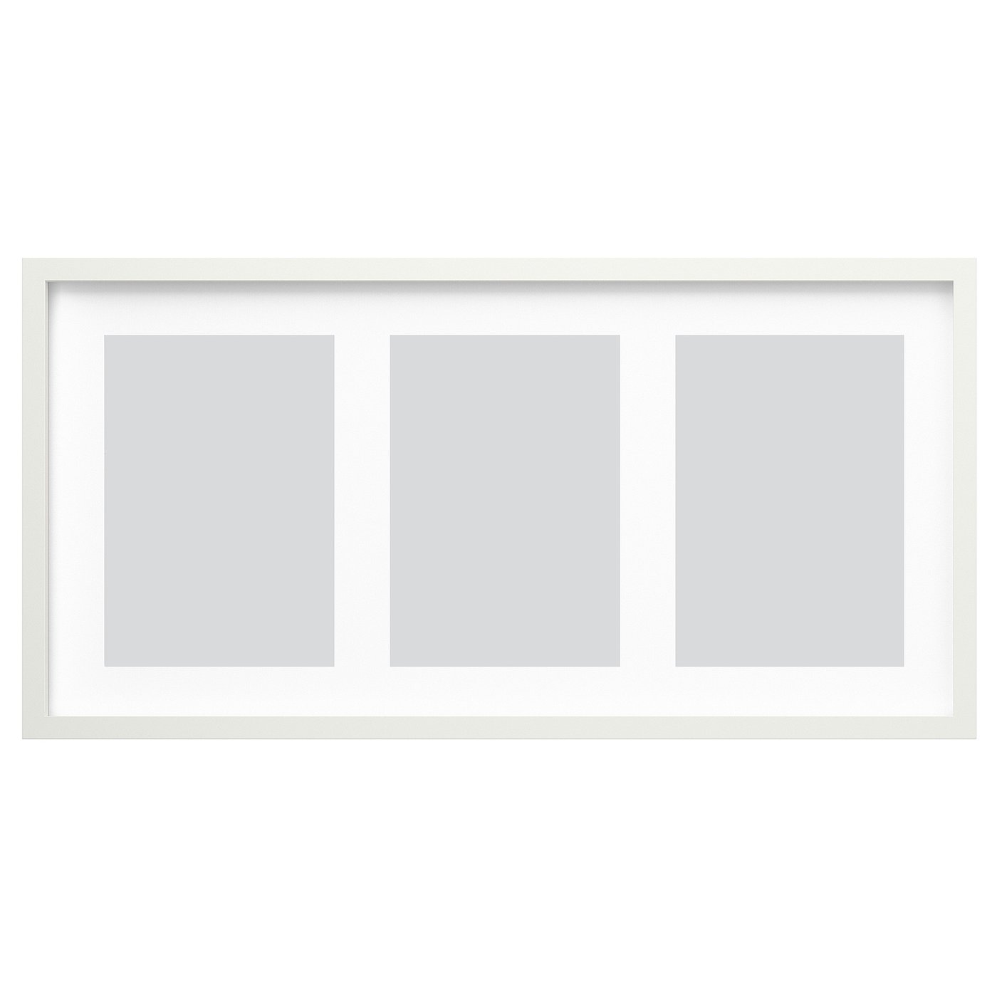 RÖDALM frame for 3 pictures, white, 81x40 cm - IKEA Spain