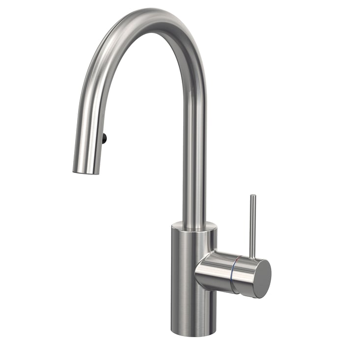 SALLSJÖN kitchen mixer tap pull out, stainless steel colour - IKEA Spain