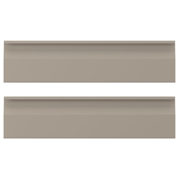 UPPLÖV drawer front, matt dark beige, 40x10 cm - IKEA Spain