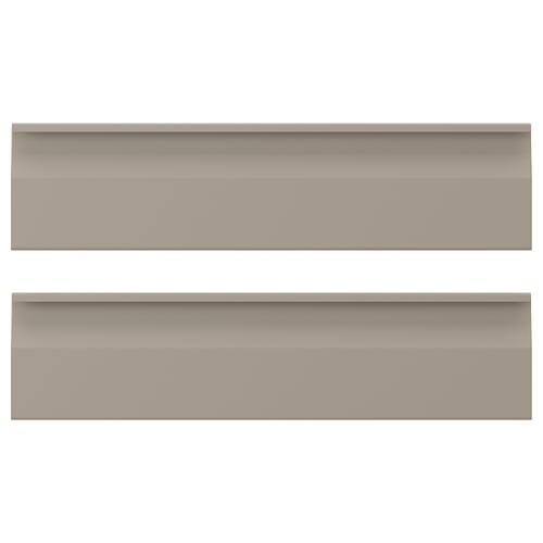 UPPLÖV drawer front, matt dark beige, 40x10 cm - IKEA Spain