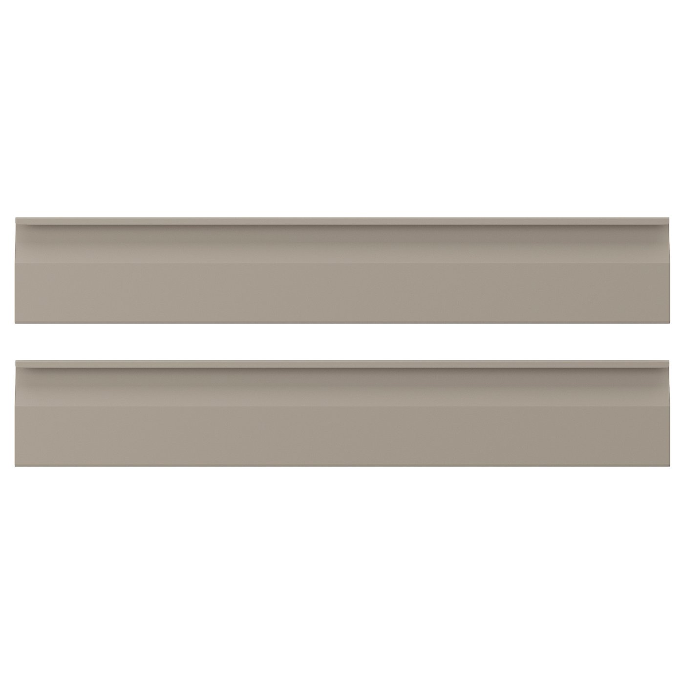 UPPLÖV drawer front, matt dark beige, 60x10 cm - IKEA Spain