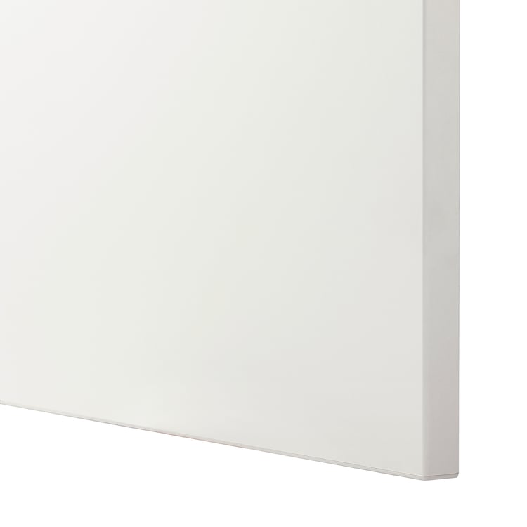BESTÅ mueble de almacenaje con riel, blanco/Lappviken blanco, 60x22x64 ...