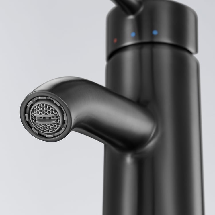 DALSKÄR grifo lavabo, negro - IKEA