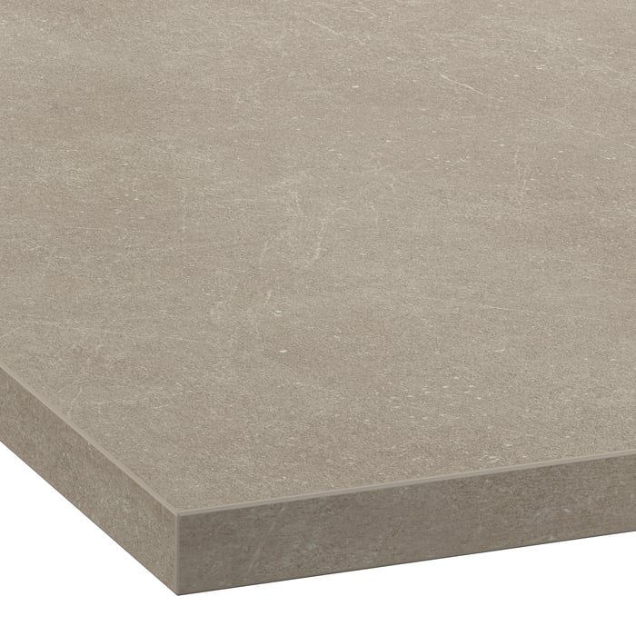 EKBACKEN encimera a medida, beige grisáceo efecto piedra/laminado, 45.1 ...