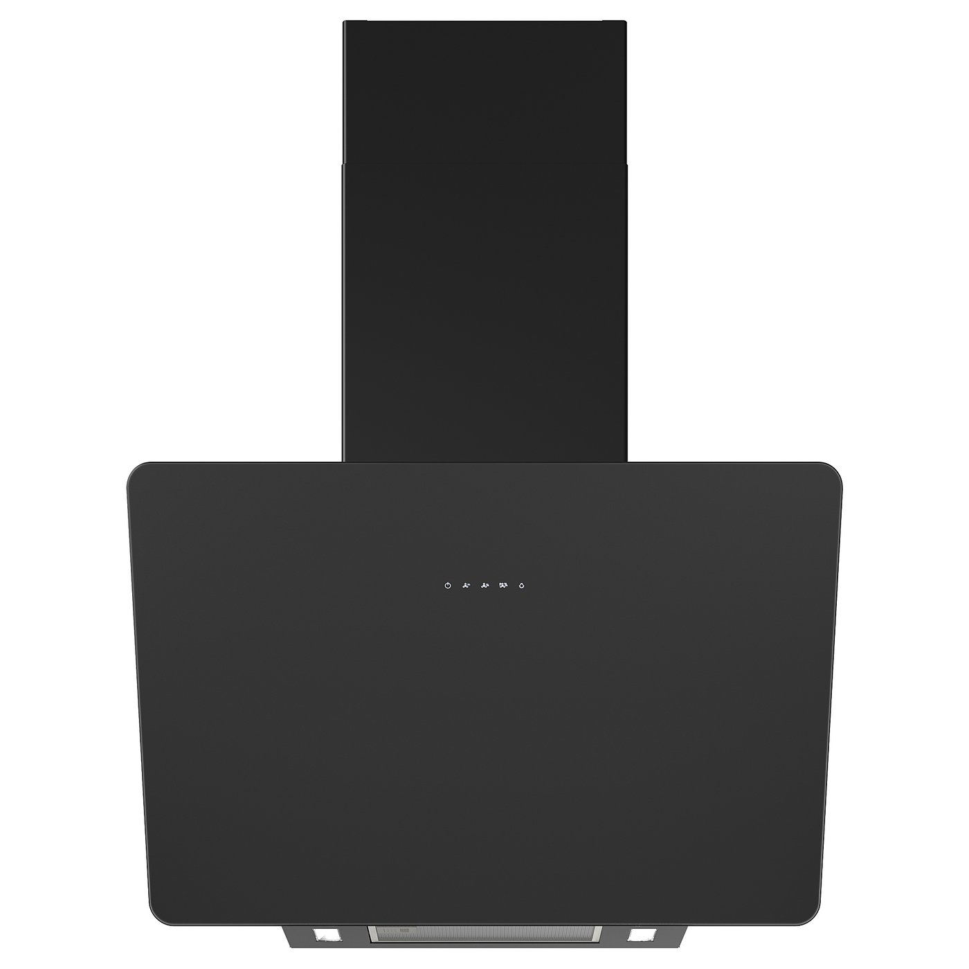 FINSMAKARE Extractor de pared, negro - IKEA