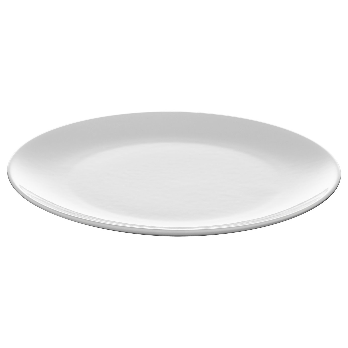 FLITIGHET Plato, blanco, diámetro: 26 cm - IKEA