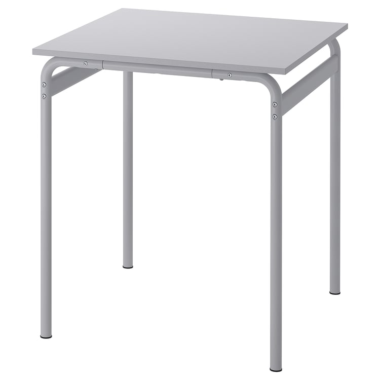 GRÅSALA mesa, gris/gris, 67x67x75 cm - IKEA