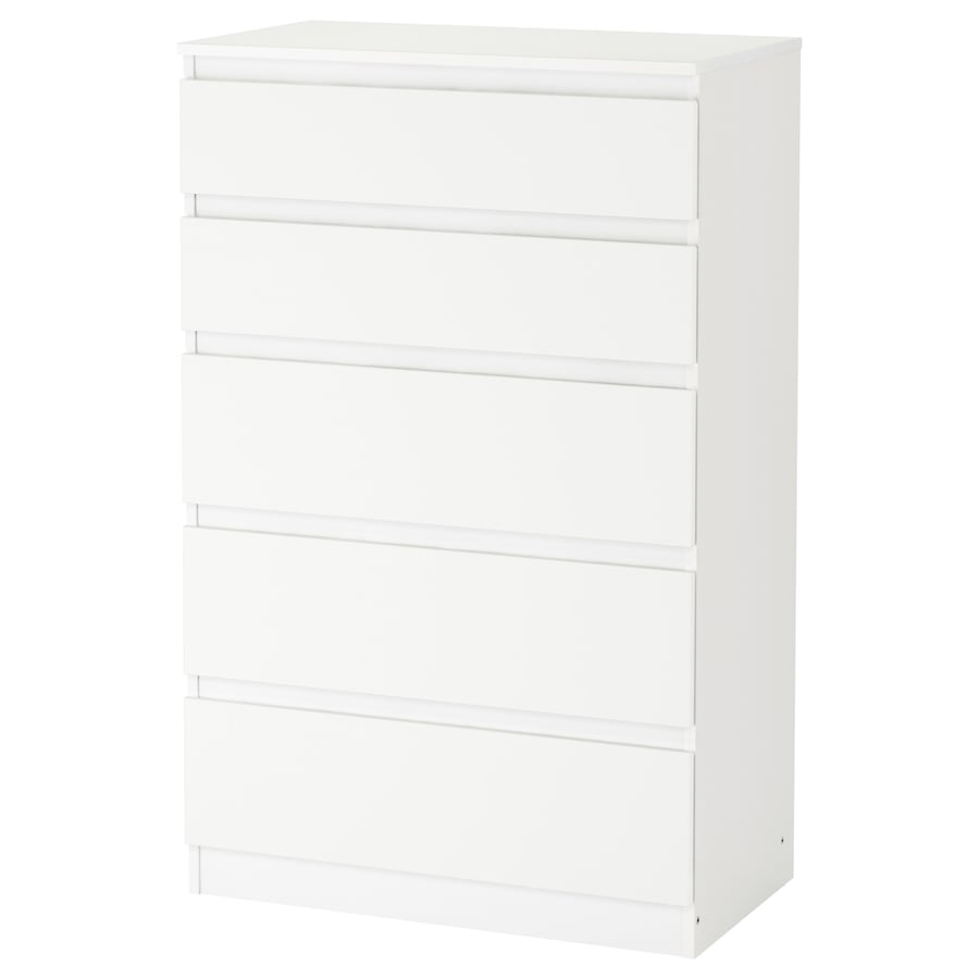 KULLEN cómoda de 5 cajones, blanco, 70x40x112 cm - IKEA