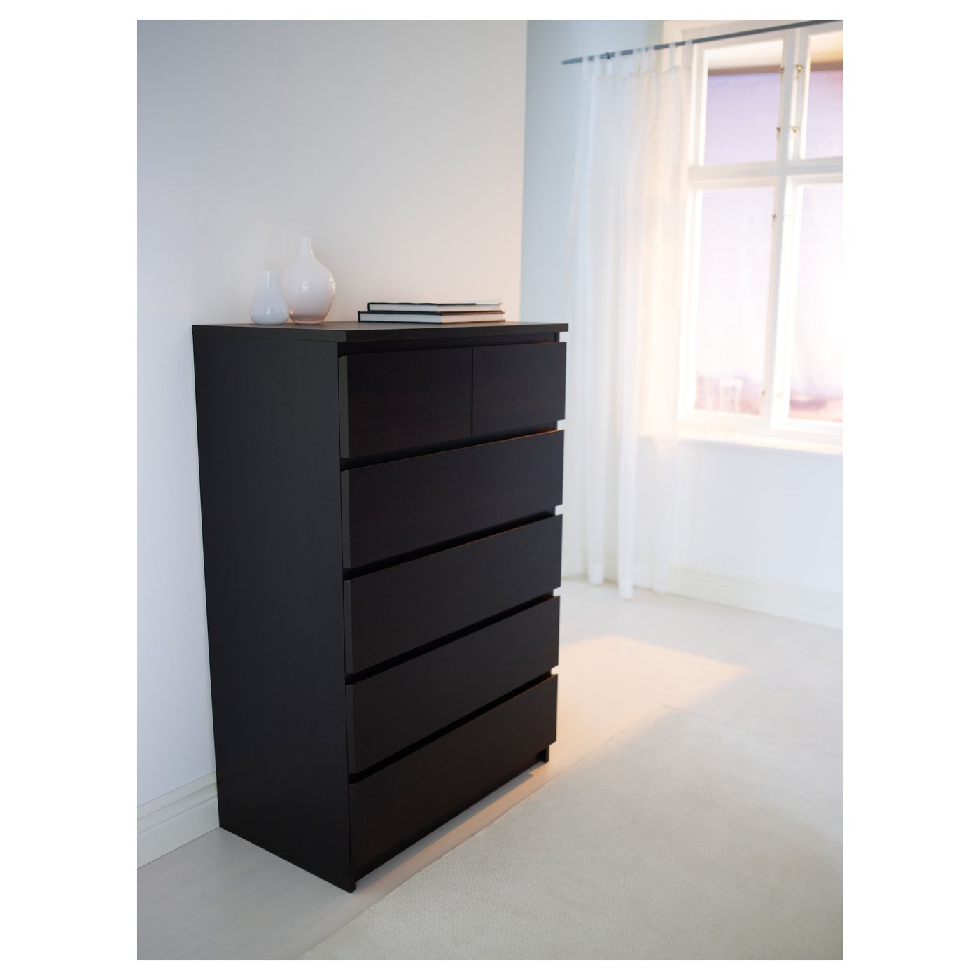Comoda Ikea Malm 5 Cajones - Descargar Manual