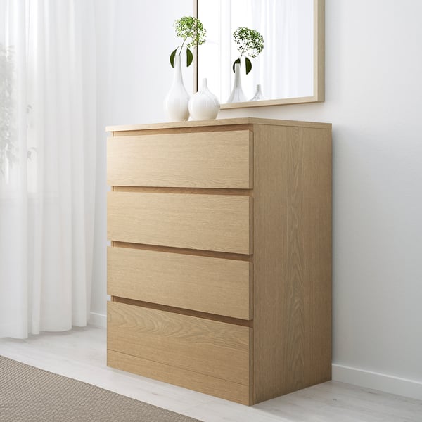 Commode Malm Ikea 4 Tiroirs