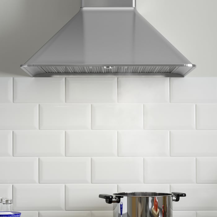 MATTRADITION Extractor de pared, ac inox - IKEA