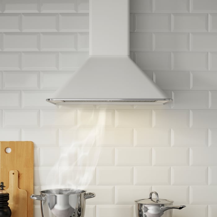 MATTRADITION Extractor de pared, blanco - IKEA