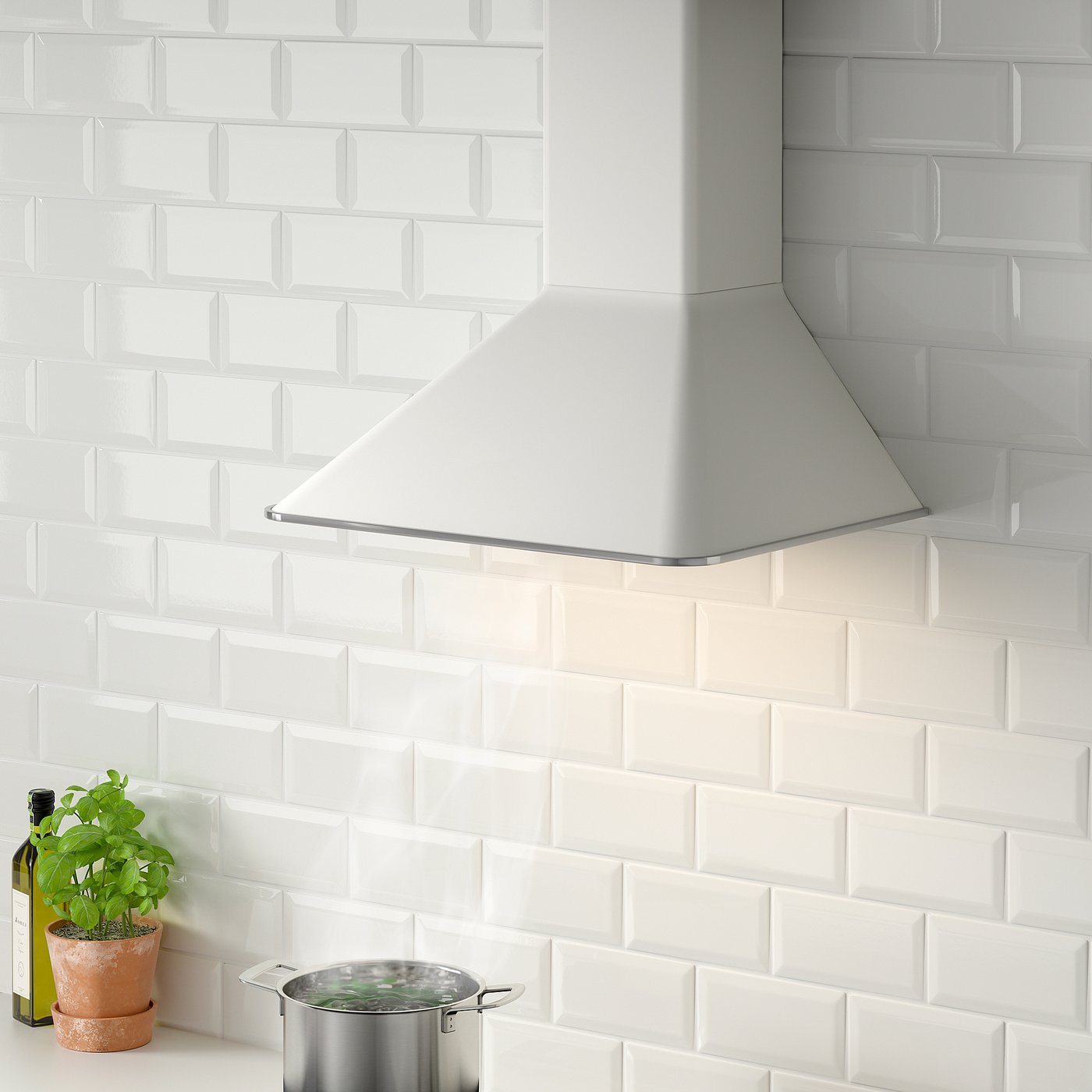MATTRADITION Extractor de pared, blanco - IKEA