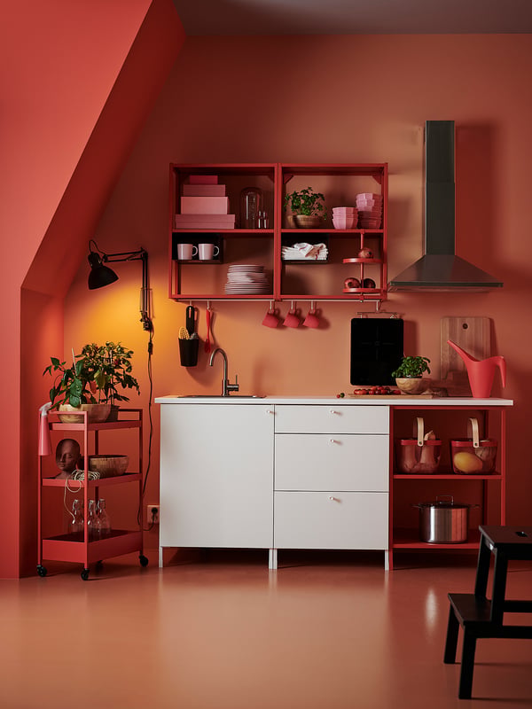 MATTRADITION Extractor de pared, negro - IKEA