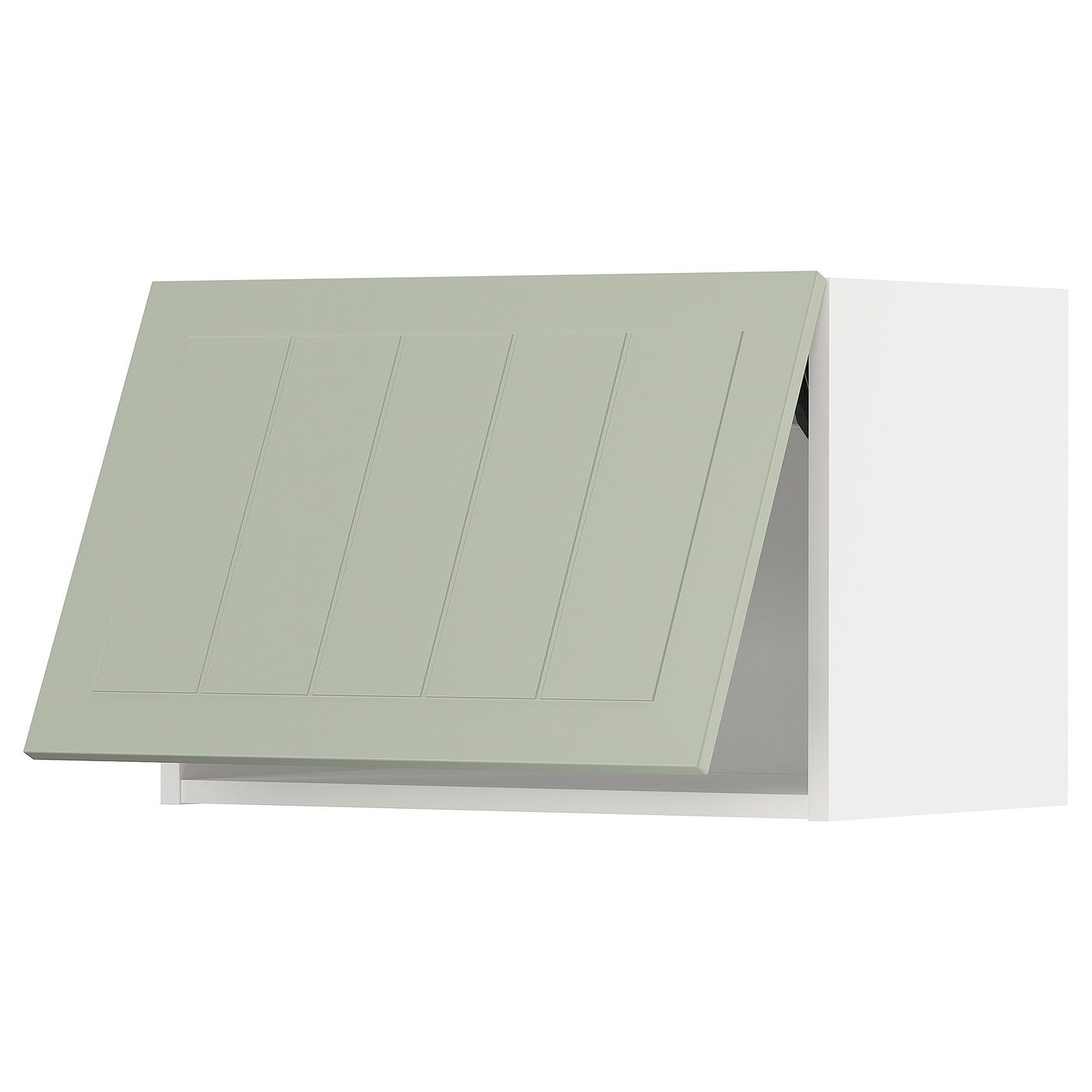 METOD armario horizontal de pared, blanco/Stensund verde claro, 60x40 ...