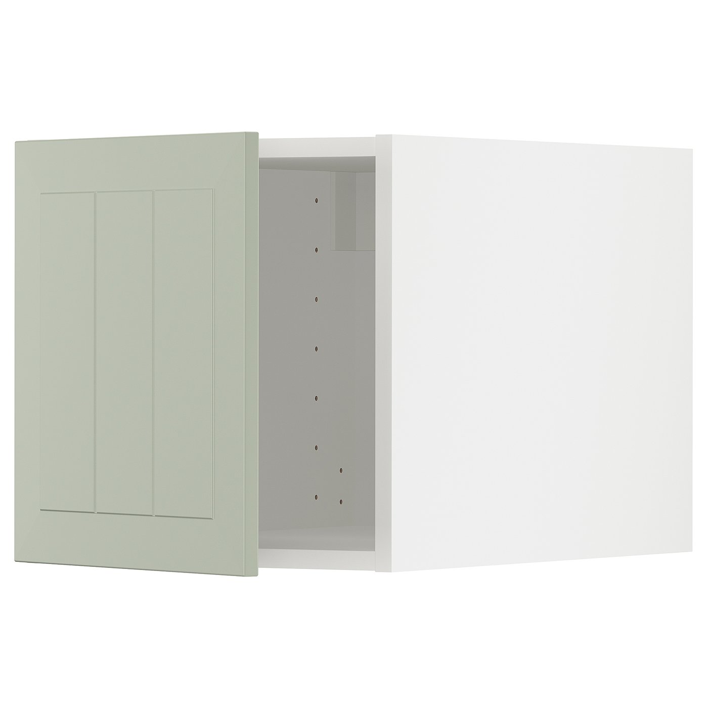 METOD armario superior, blanco/Stensund verde claro, 40x40 cm - IKEA