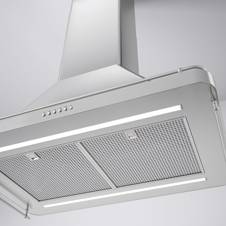 OMNEJD extractor de techo, ac inox, 90 cm - IKEA