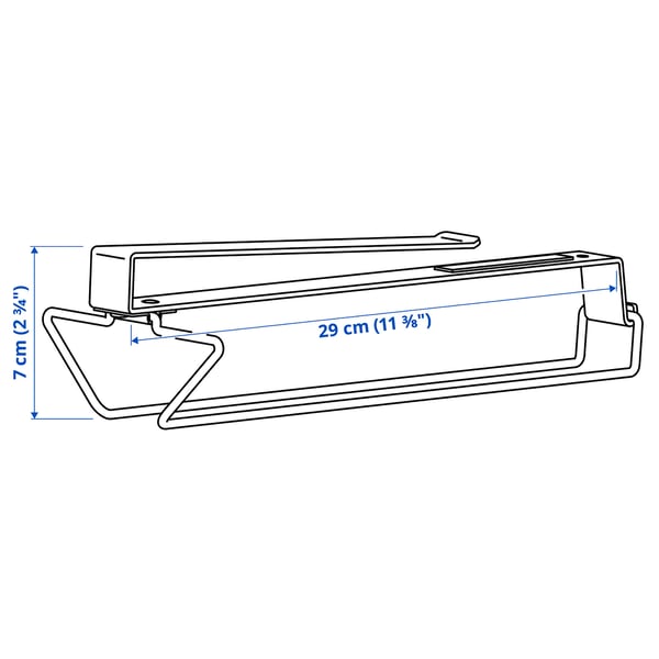 PÅLYCKE Colgador de copas/portarrollos - IKEA