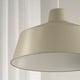 SJÖMAKT lámpara de techo, beige/fresno, 38 cm - IKEA
