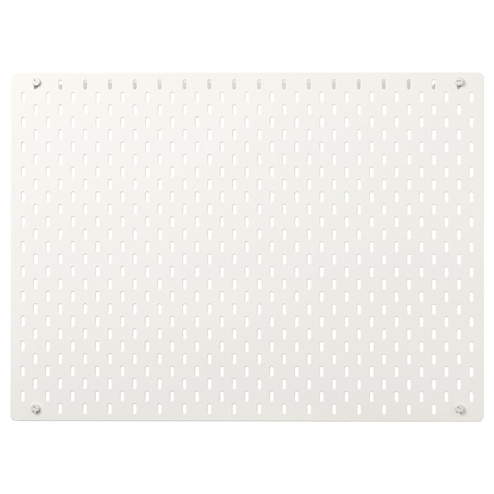 SKÅDIS Tablero perforado, blanco, 76x56 cm - IKEA