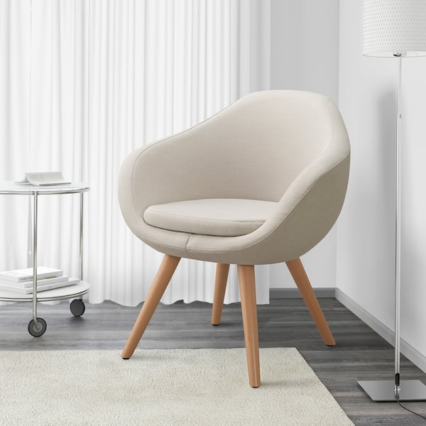 SUNDMO Sillón, beige - IKEA