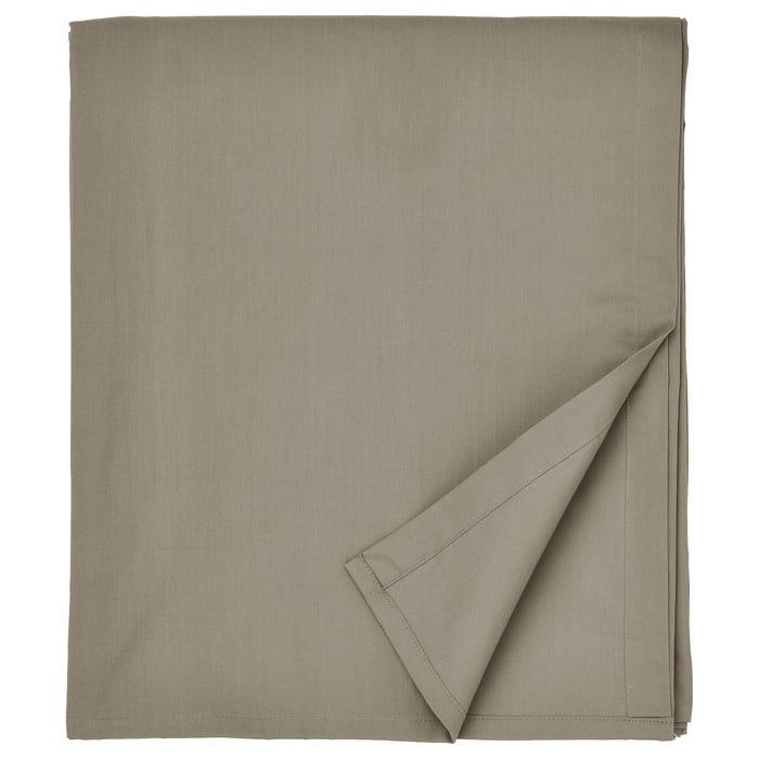 ULLVIDE sábana, beige grisáceo, 240x260 cm - IKEA