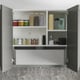 UNDERVERK Extractor integrado, ac inox, 79.9x35.8 cm - IKEA