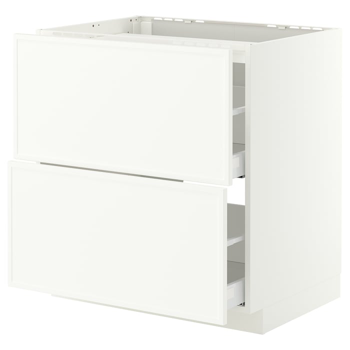 METOD / MAXIMERA armairu plaka 2 tiradera/aurrealde - IKEA