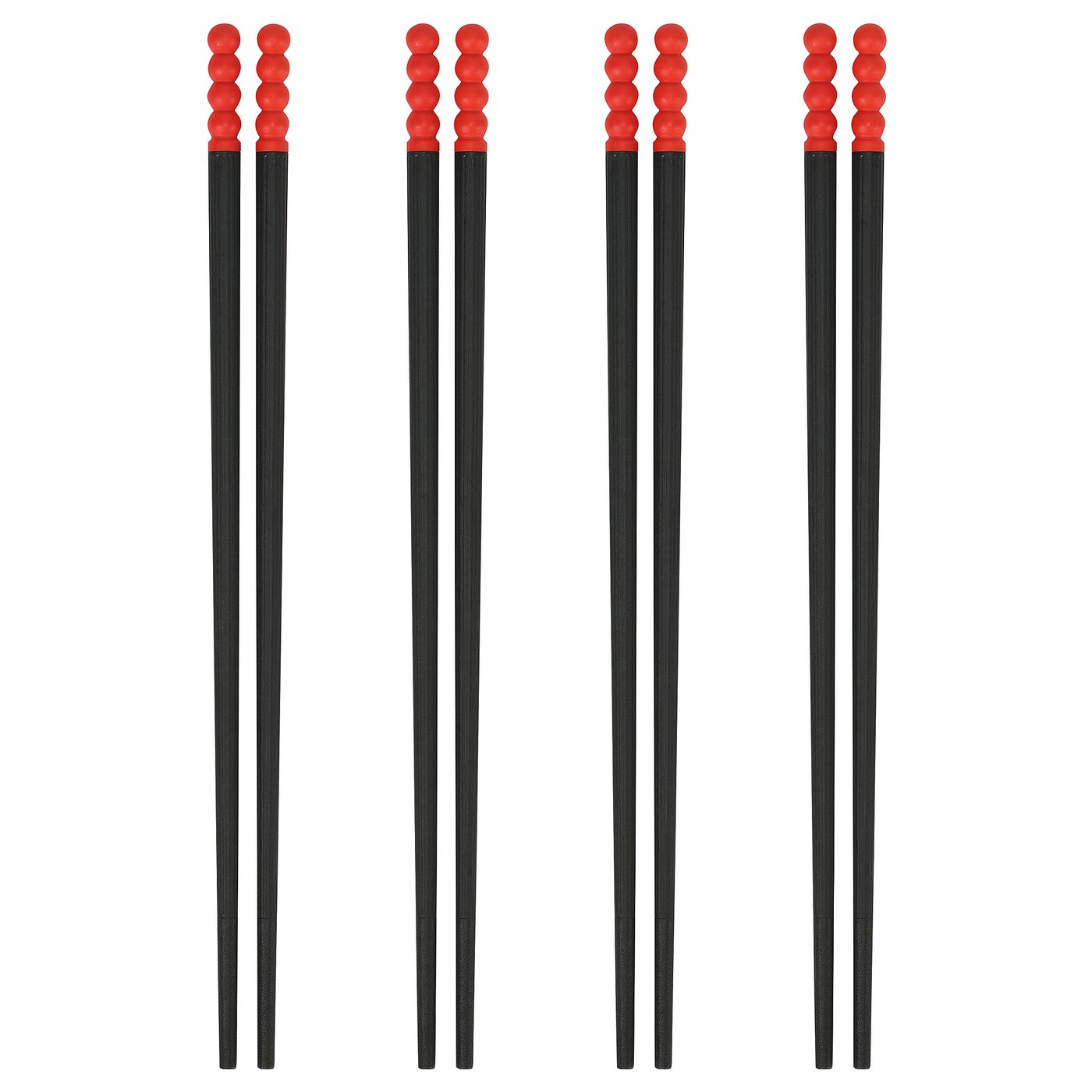 FÖSSTA paus 4 pares, vermello - IKEA