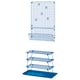 GREJIG / BAGGMUCK moble de corredor, 6 ud, azul - IKEA