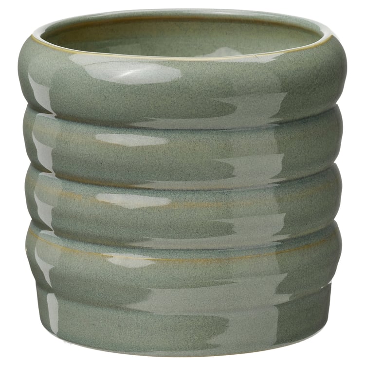 HASSELBUKETT soporte para testo, int/ext/verde, 9 cm - IKEA