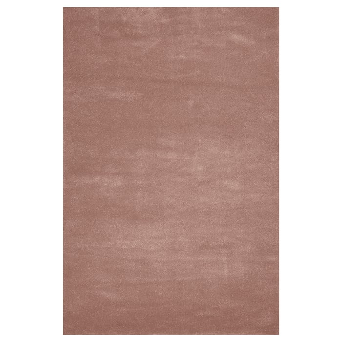STOENSE alfombra, pelo curto, rosa claro, 133x195 cm - IKEA