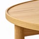 VALNÄS mesa de centro, chapa carballo, 118x50 cm - IKEA