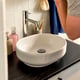VINDELÄLVEN lavabo mesado con sifón, branco, 39x31 cm - IKEA