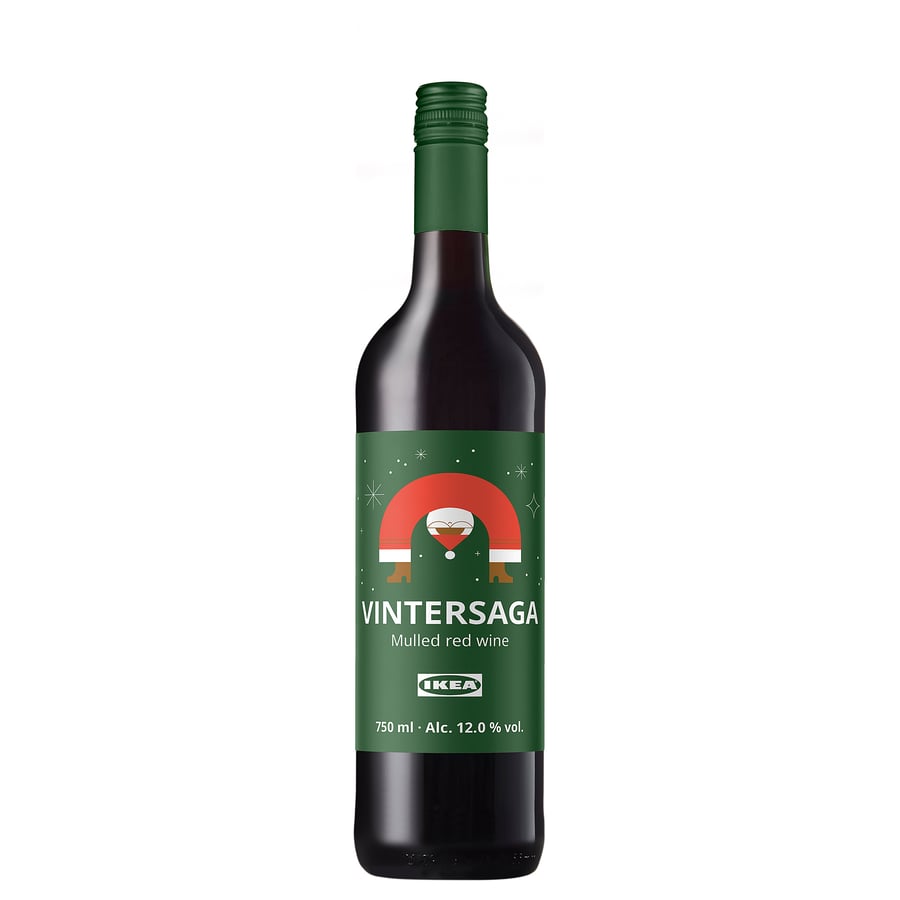 VINTERSAGA viño tinto especiado 12 %, 750 ml - IKEA