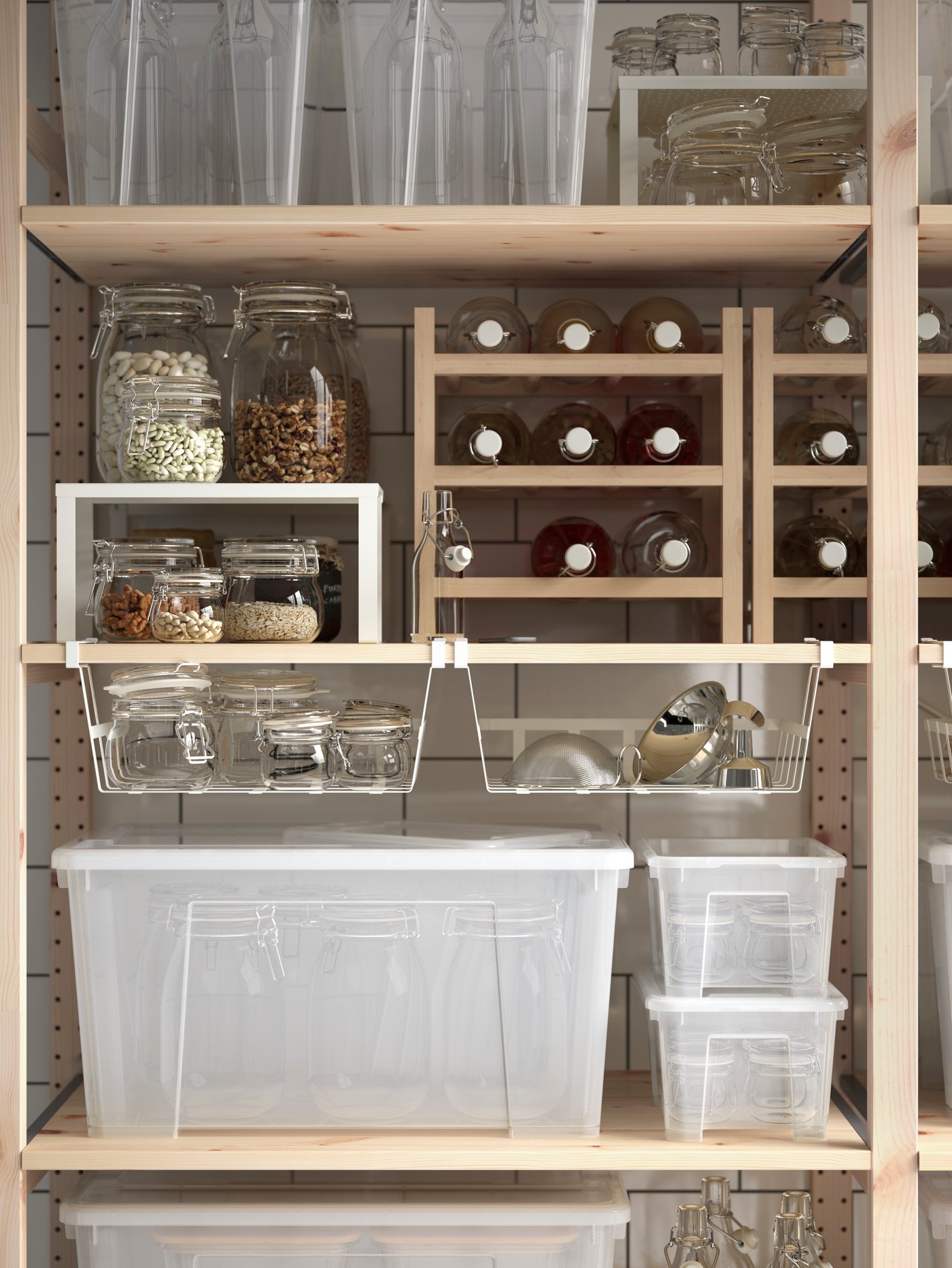 How do you store empty plastic containers? - IKEA