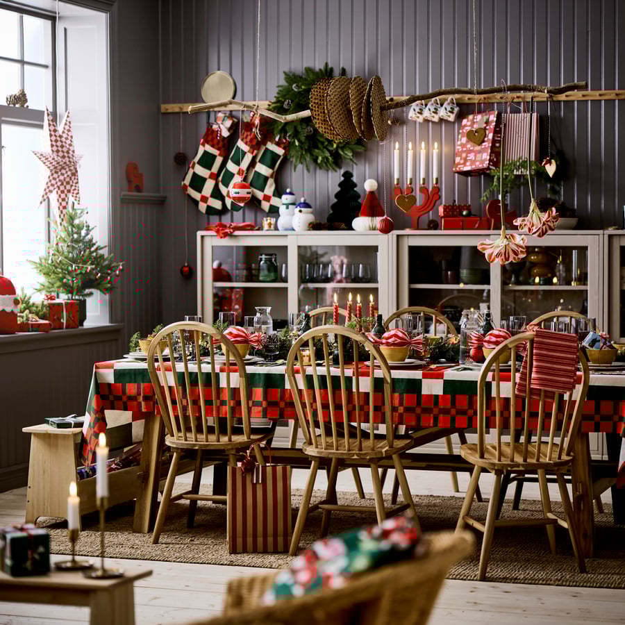 Our inspirations for setting a Christmas table - IKEA
