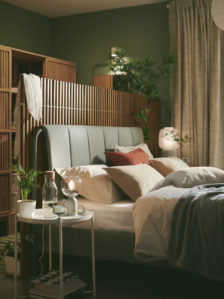 Ideas para crear una recámara apacible en verde - IKEA México