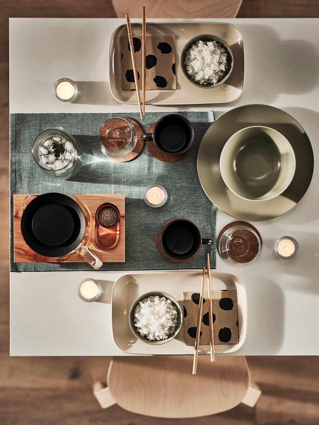 3 inspirational table setting styles - IKEA UK