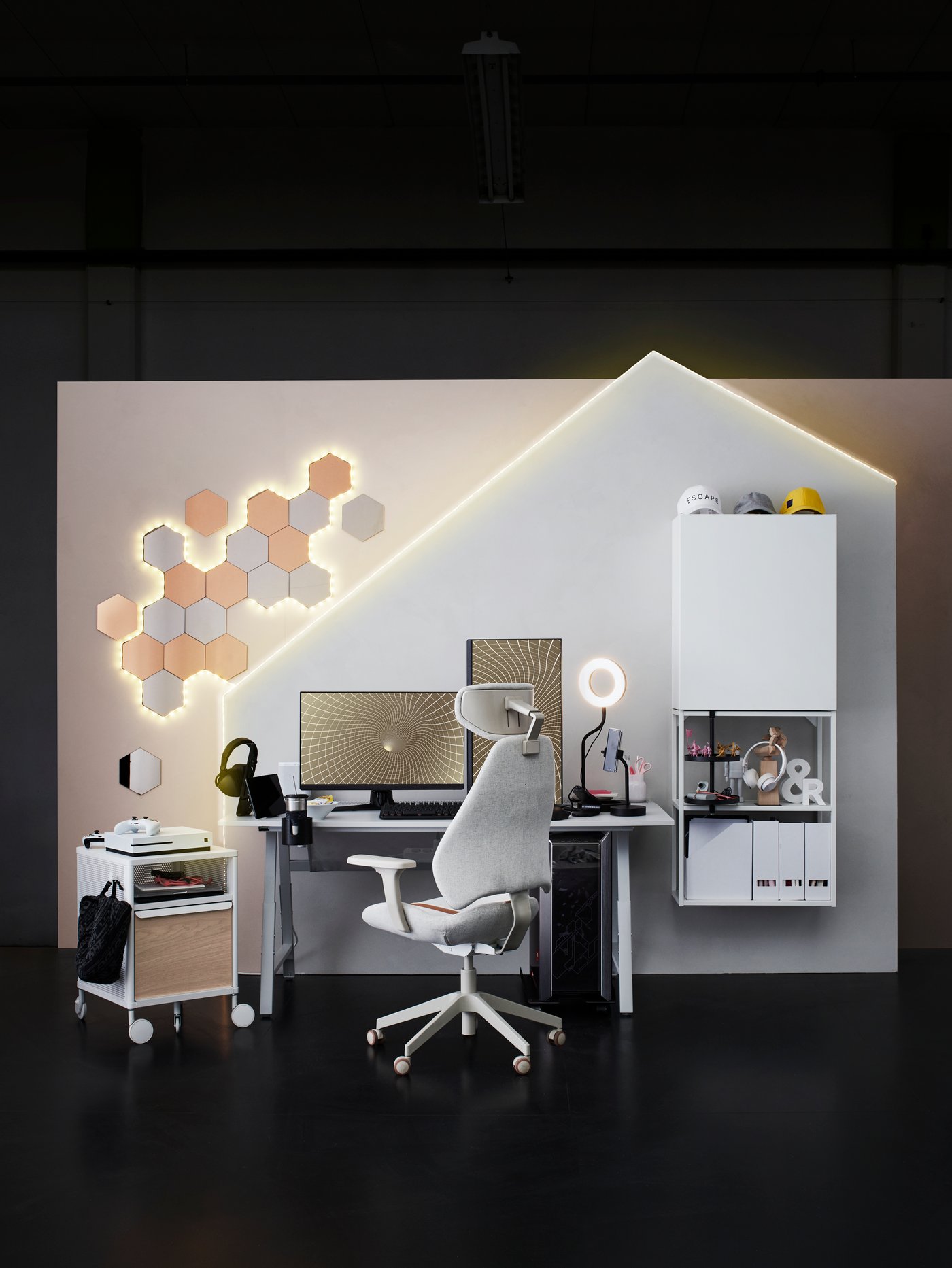 Gaming setups and gaming furniture by IKEA and ROG - IKEA